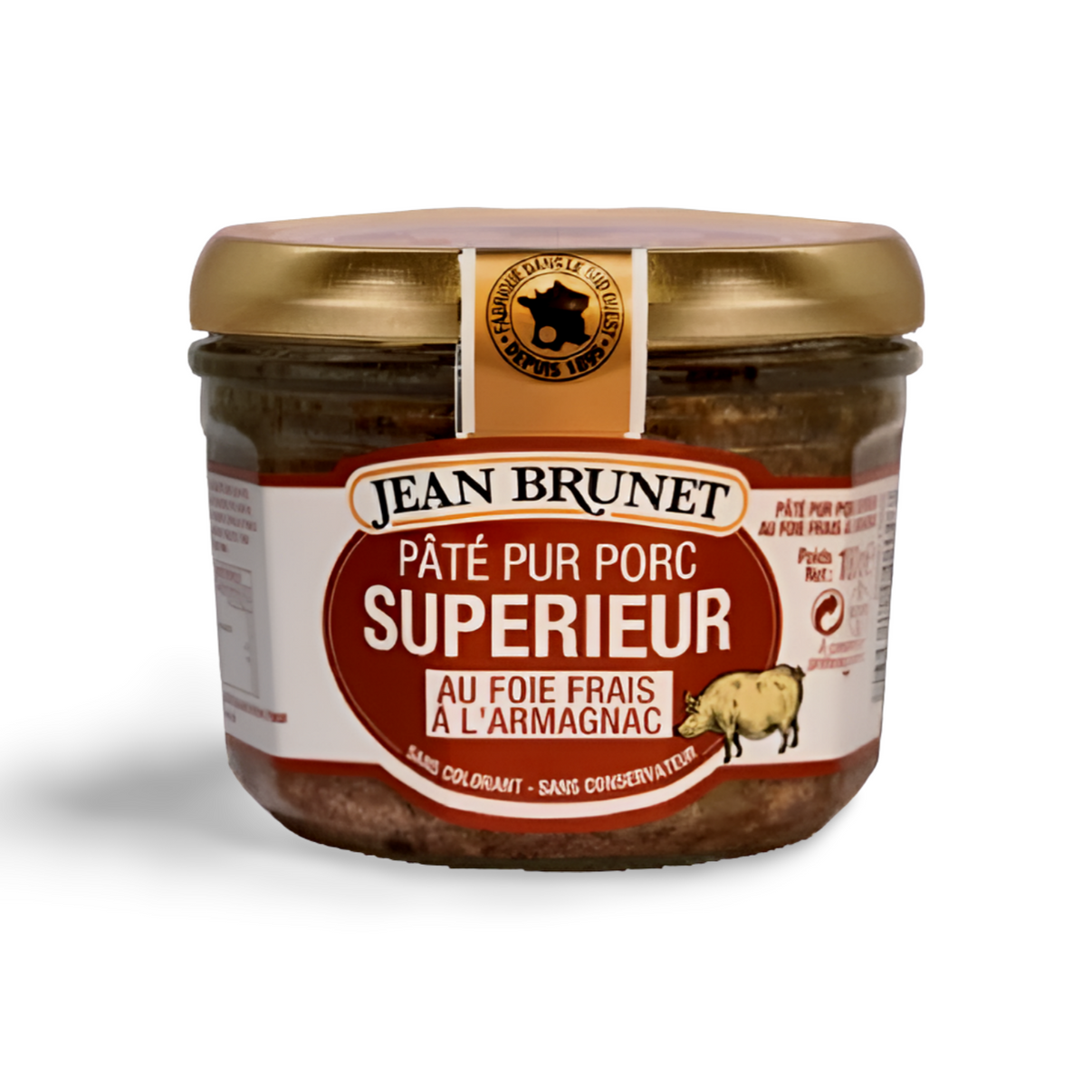 Jean Brunet Pork with Brandy 180g – Doma Online